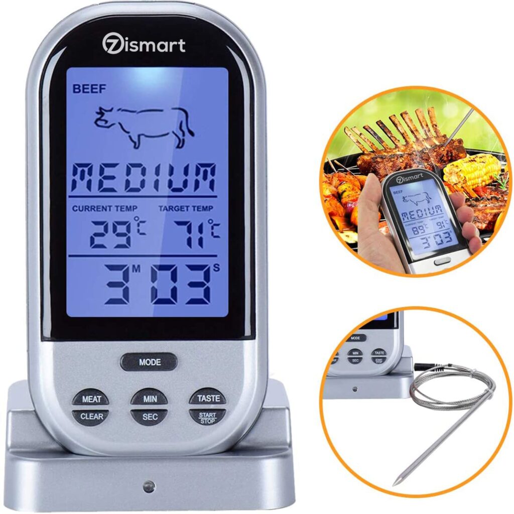 Wireless BBQ Barbecue Thermometer Digital Barbeque Meat