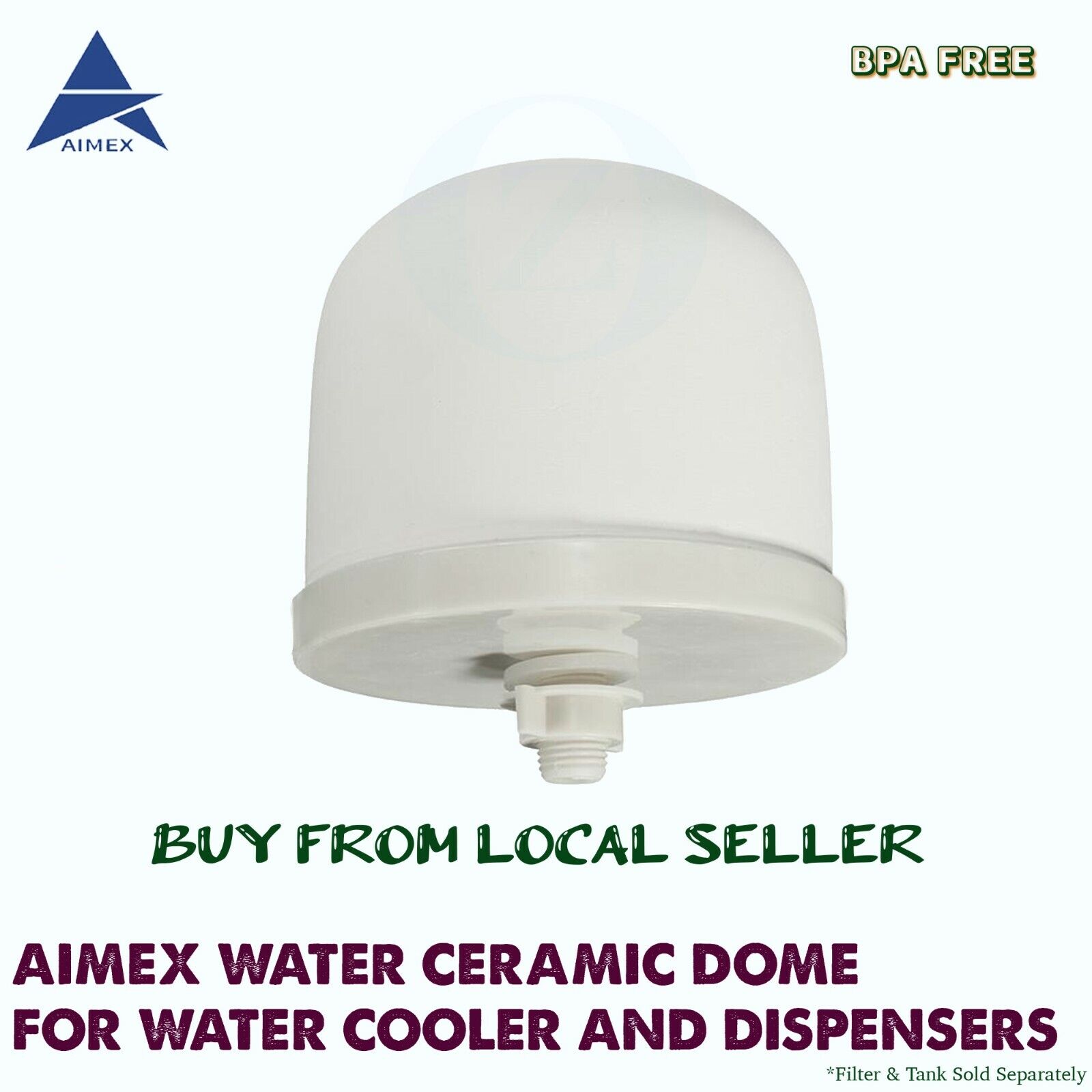Ceramic Dome For Aimex Water 20L 16L Water Cooler Dispenser BPA Free ...